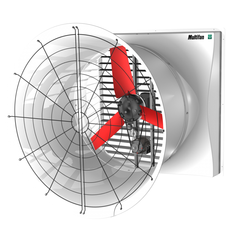 Multifan 54" Fiberglass Cone Fan V-Plus - Agrifan, Multifan, JD Exhaust ...