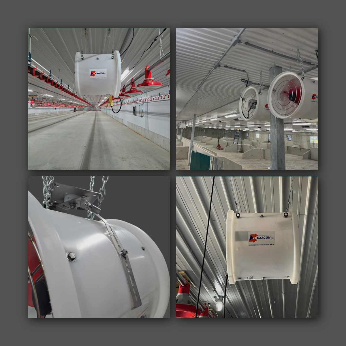 Recirculation Fans - Fans, Recirculation Fans, Greenhouse Fans | Exacon