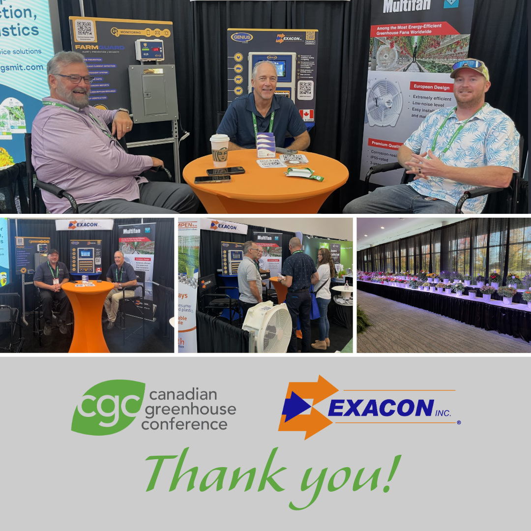 Canadian Greenhouse Conference 2025 - Exacon